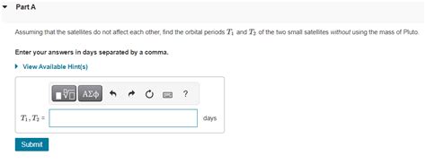 Solved In March 2006 Two Small Satellites Were Discovered