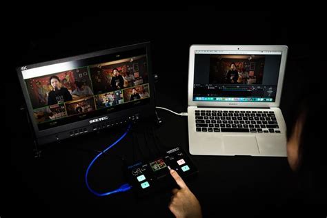 Multicam Setup Needs A Multiview Monitor Broadcast Live Streaming