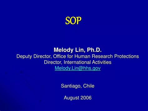 PPT SOP PowerPoint Presentation Free Download ID