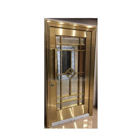 درب ورودی مغازه تک لنگه شیشه خور