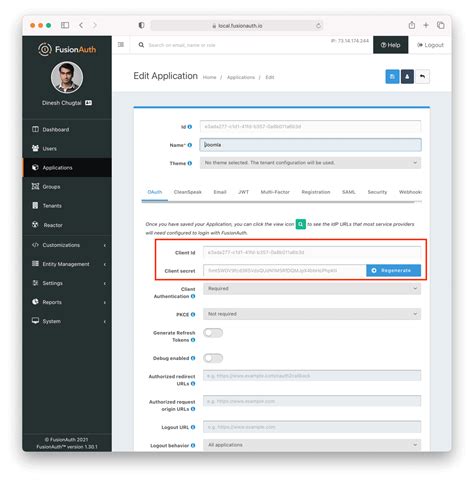 How To Set Up Single Sign On Between Fusionauth And Joomla