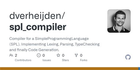 github dverheijden spl compiler compiler for a