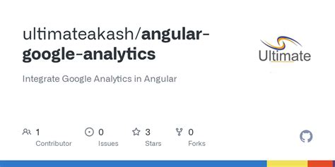 GitHub Ultimateakash Angular Google Analytics Integrate Google Analytics In Angular