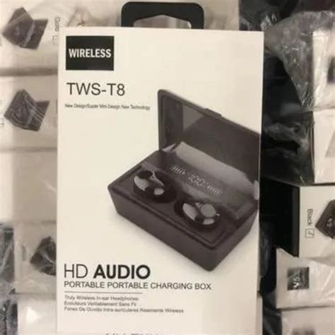 Black Tws T Bluetooth Earbuds Mobile At Piece In Ghaziabad Id