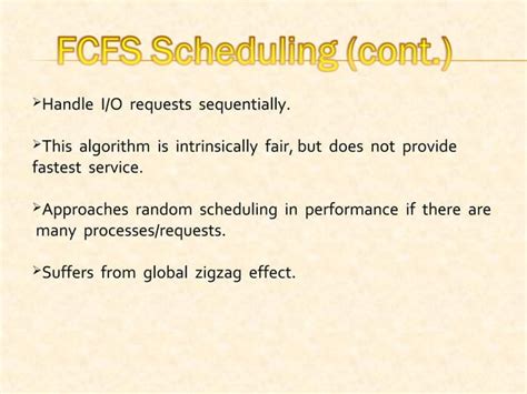 Disk Scheduling Algo Os Ppt
