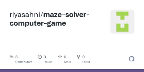 Github Riyasahnimaze Solver Computer Game