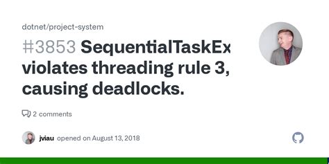 Sequentialtaskexecutor Violates Threading Rule 3 Causing Deadlocks