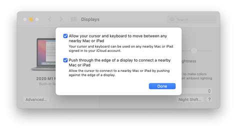 macos monterey beta 3 universal control settings added r macosbeta