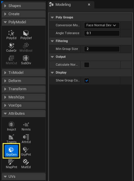 Modeling Mode Quick Start In Unreal Engine Unreal Engine 56 Documentation Epic Developer