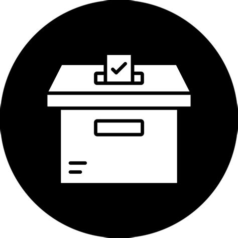 Ballot Box Vector Icon Style 22626354 Vector Art At Vecteezy