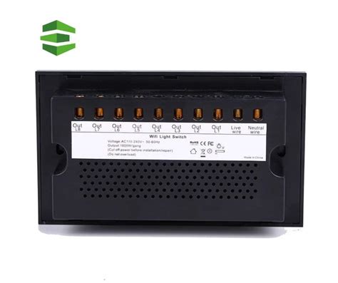 Smart Wifi Light Switch 8 Gang Price In Bangladesh Nirmaan Com Bd