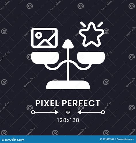 Implicit Association Testing White Solid Desktop Icon Stock Vector Illustration Of Symbol