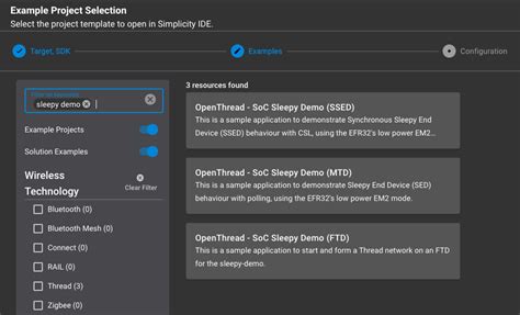 Building And Using Silicon Labs Sleepy End Device Demo Applications Configuring Sleepy Devices
