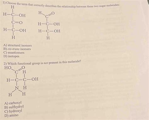 Solved That Correctly Describes The Relationship Between These Two
