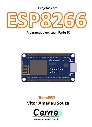 Livro Projetos Com Esp8266 Programado Em Lua Parte Ix Mercadolivre