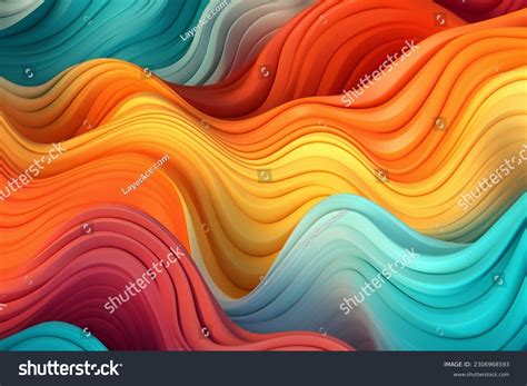 Vibrant Colorful Abstract Design Composition Background Stock Illustration 2306968593 Shutterstock