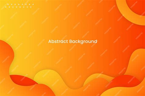 Premium Psd Abstract Orange Gradient Background