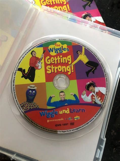 The Wiggles Dvd Getting Strong Hobbies And Toys Music And Media Cds