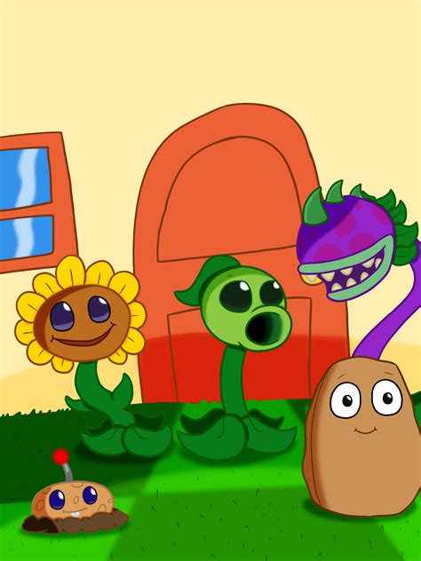Plants Vs Zombies Drawing