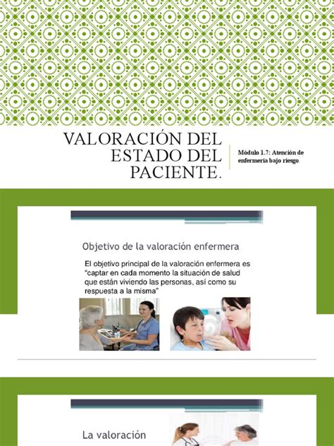 Clase 5 Valoración Del Estado Del Paciente Pdf