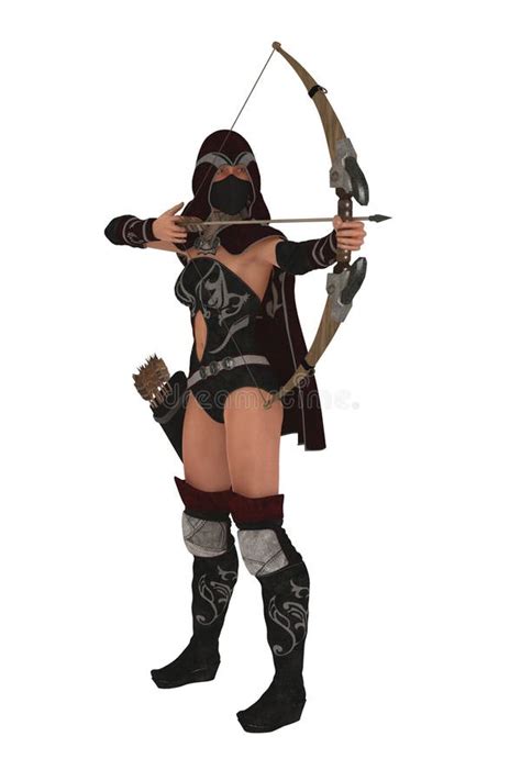 Archer Assassin With Mask