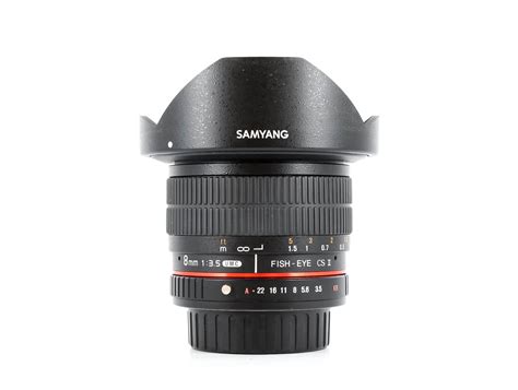 Tweedehands Samyang 8mm F35 Umc Cs Ii Geschikt Voor Pentax Mpb