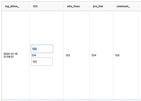Ag Grid To Show Some Editable Columns Vertically Stacked Without Using Row Span Dash Python