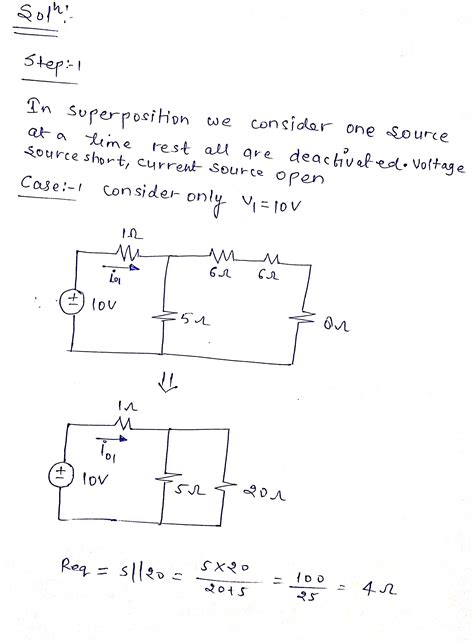 [solved] 1 using superposition find i 11 1a 10 ww 60 60 lo 50 12