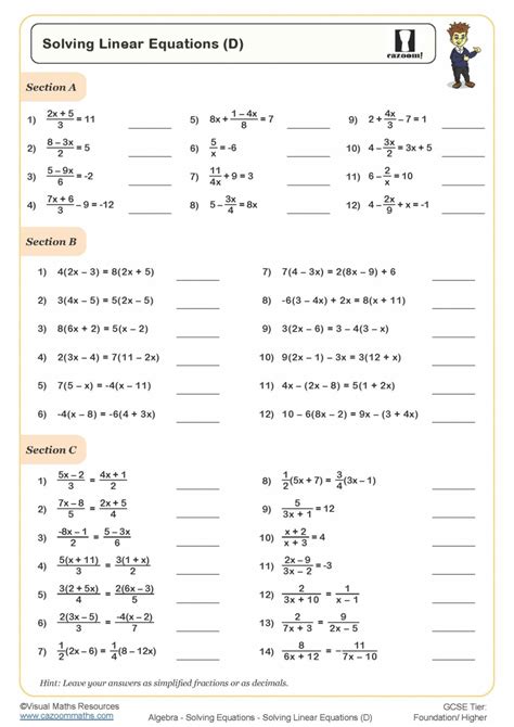Two Step Equations Word Problems Worksheet Printable Pdf Template