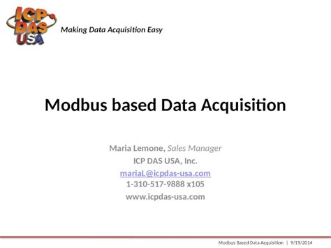 Pptx Modbus Based Data Acquisition Dokumentips