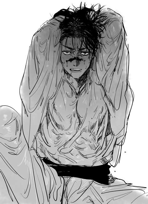 Nanami And Higuruma Drakyutown On Twitter Nanami Anime Guys Shirtless Handsome Anime Guys