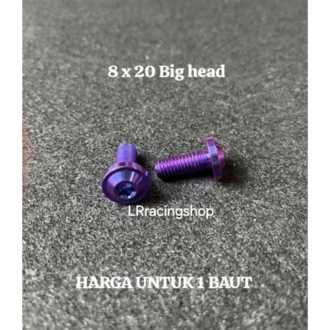 Jual Baut Titan Probolt X Drat Panjang Cm Big Head Original Titan Vietnam Shopee Indonesia