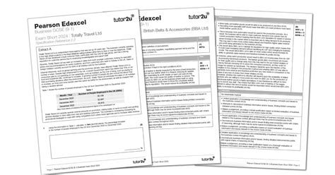 Exam Shorts 2024 For Edexcel Gcse Business Shop Tutor2u