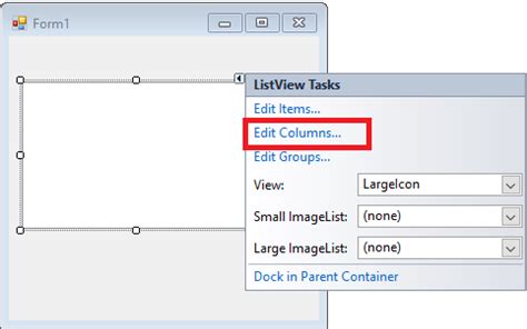 C ListView Control The Engineering Projects