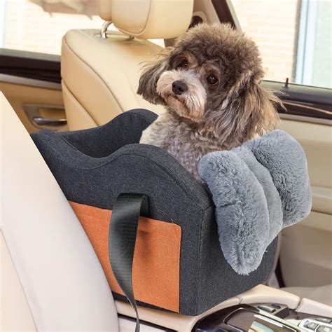Matsofamic Dog Car Seat For Small Dog Center Console Seat Pet Booster