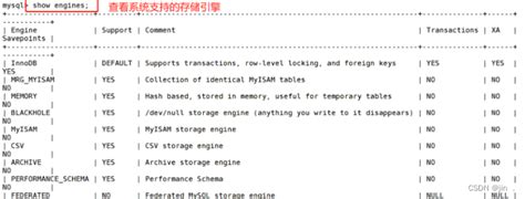 mysql事务与存储引擎详解 csdn博客