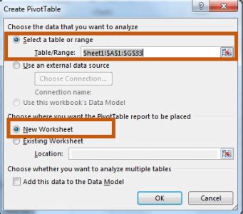 Excel Pivot Table