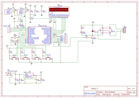 Thermostat Easyeda Open Source Hardware Lab