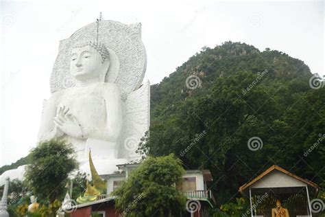 The Largest Sitting Outdoor Buddha In Thailand At Tham Khao Prang