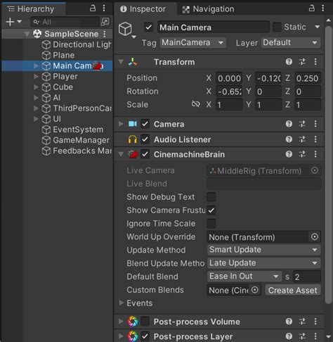 Cinemachine Brain Follows Mouse Rotation At All Times Unity Engine