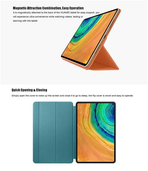 Original Huawei Matepad Pro Smart Wake Up Leather Protective Case