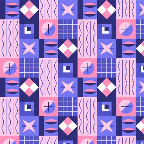 Free Vector Hand Drawn Colour Blocked Pattern Illustration Free Vector Hand Drawn Colour Blocked Pattern Illustration