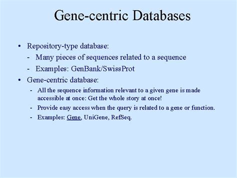 Biological Databases International Nucleotide Sequence Database Collaboration Ddbj