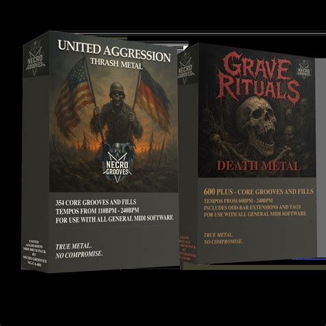 Blunt Force Extermination Brutal Death Metal Midi Drum Grooves And Fills Necro Grooves — Necro