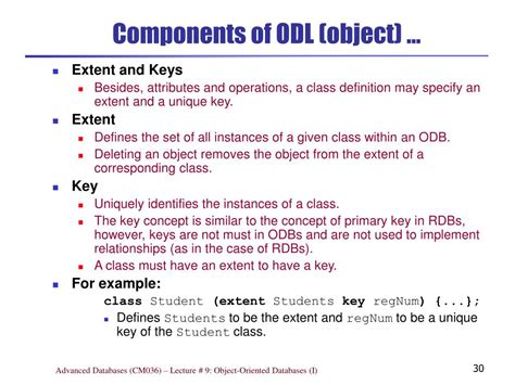 Ppt Object Oriented Database Design Using Uml And Odmg Powerpoint