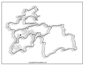 Discover The Labeled Map Of Angola With States And Cities