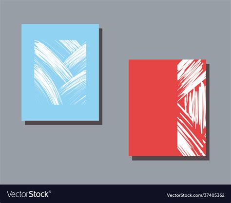 Two Abstract Captivating Royalty Free Vector Image