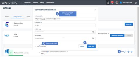 Working With Your ConnectWise Manage Integration