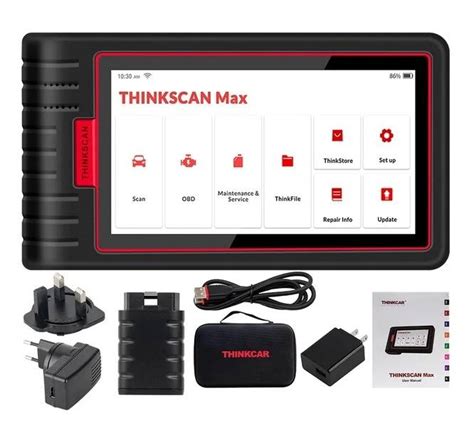 Thinkcar Thinkscan Max Obd2 Scanner Support All System Diagnostics
