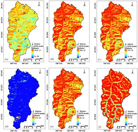 Instantaneous Solar Irradiance Maps At The Modis Overpass Time On May